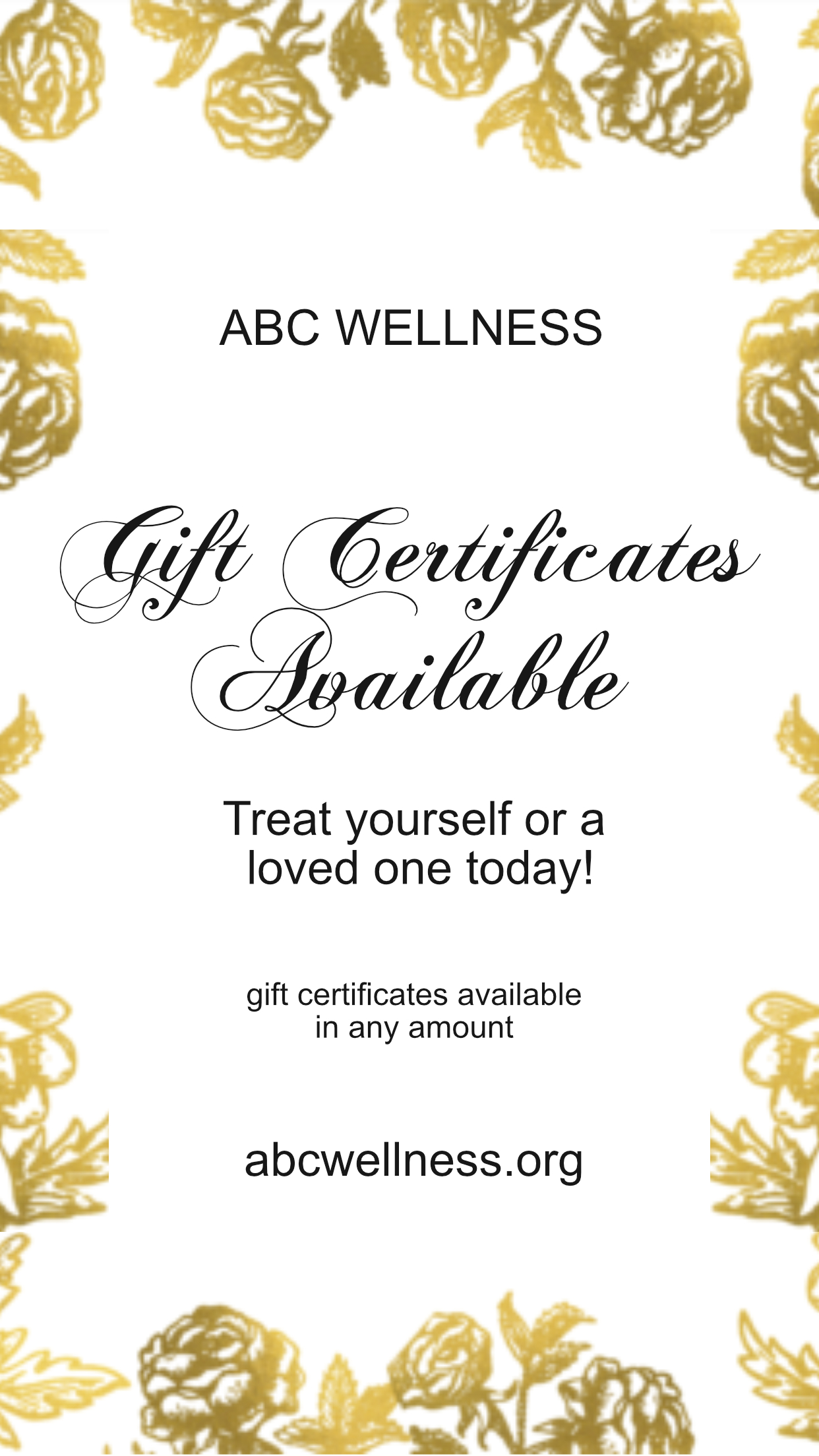 ABC Wellness – Feeling Good is as Easy as ABC